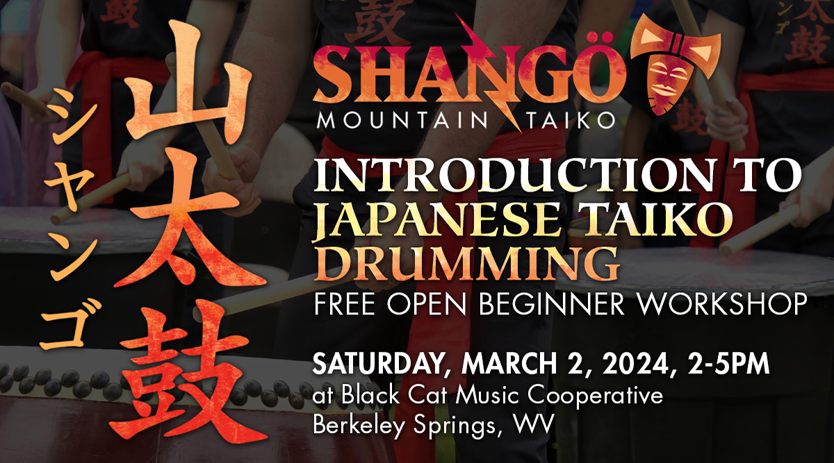 Shangö Percussion – Introduction to Taiko Workshop - shangopercussion.org